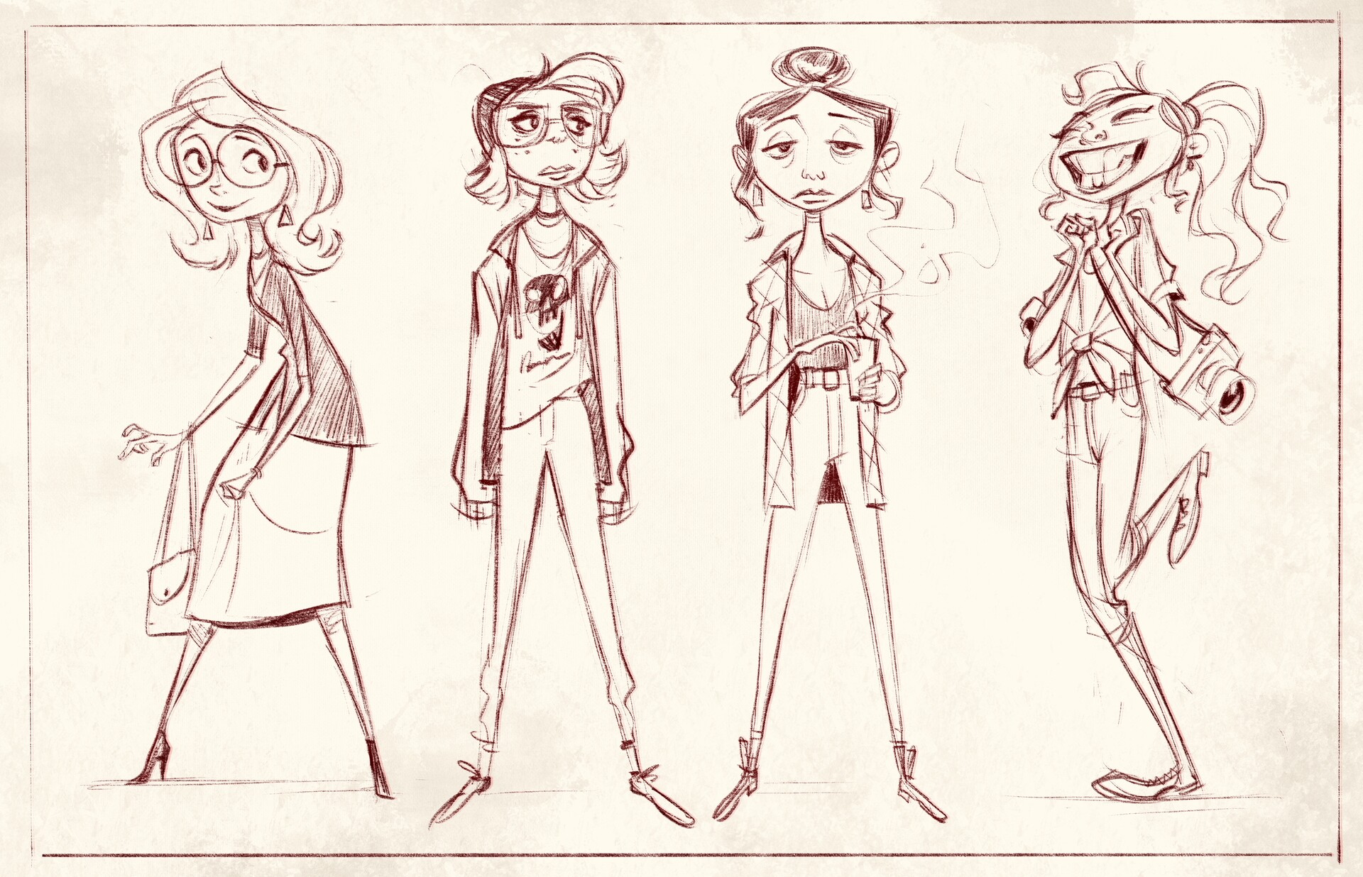 ArtStation - character explorations