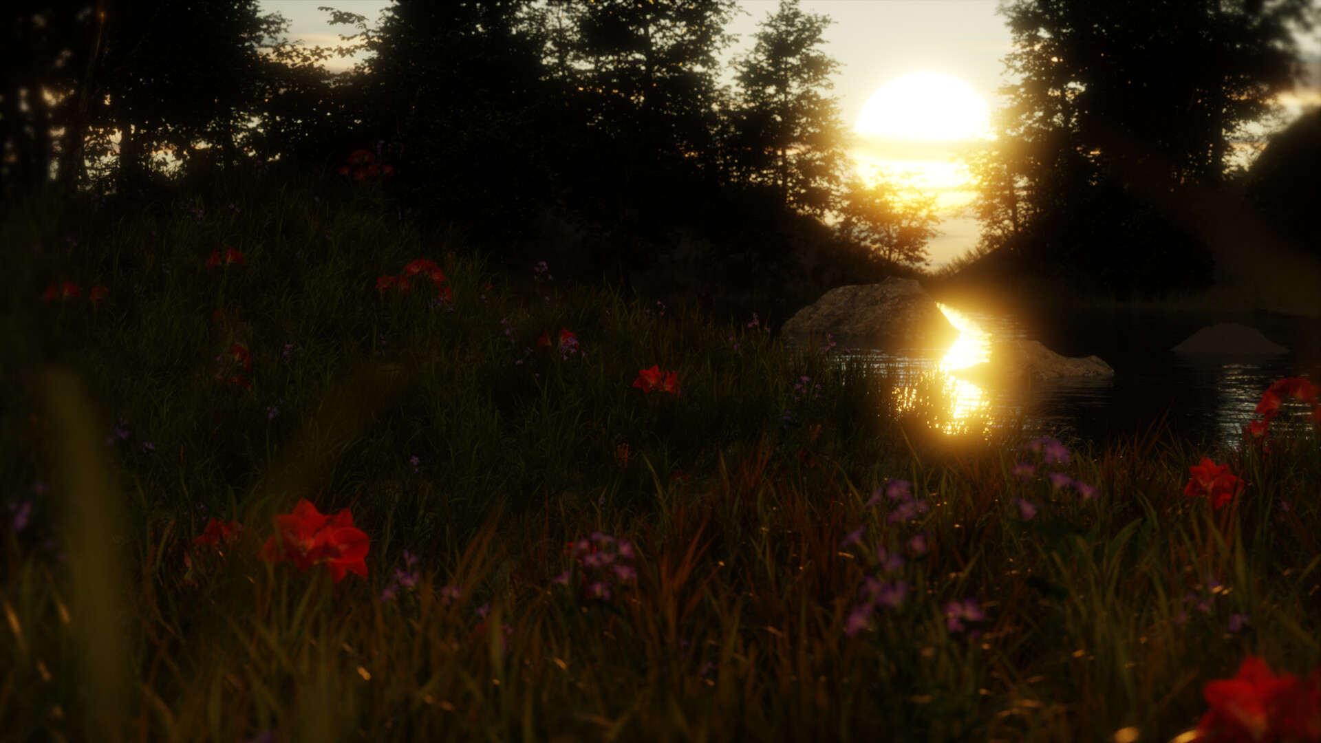 ArtStation - Blender Forest Landscape