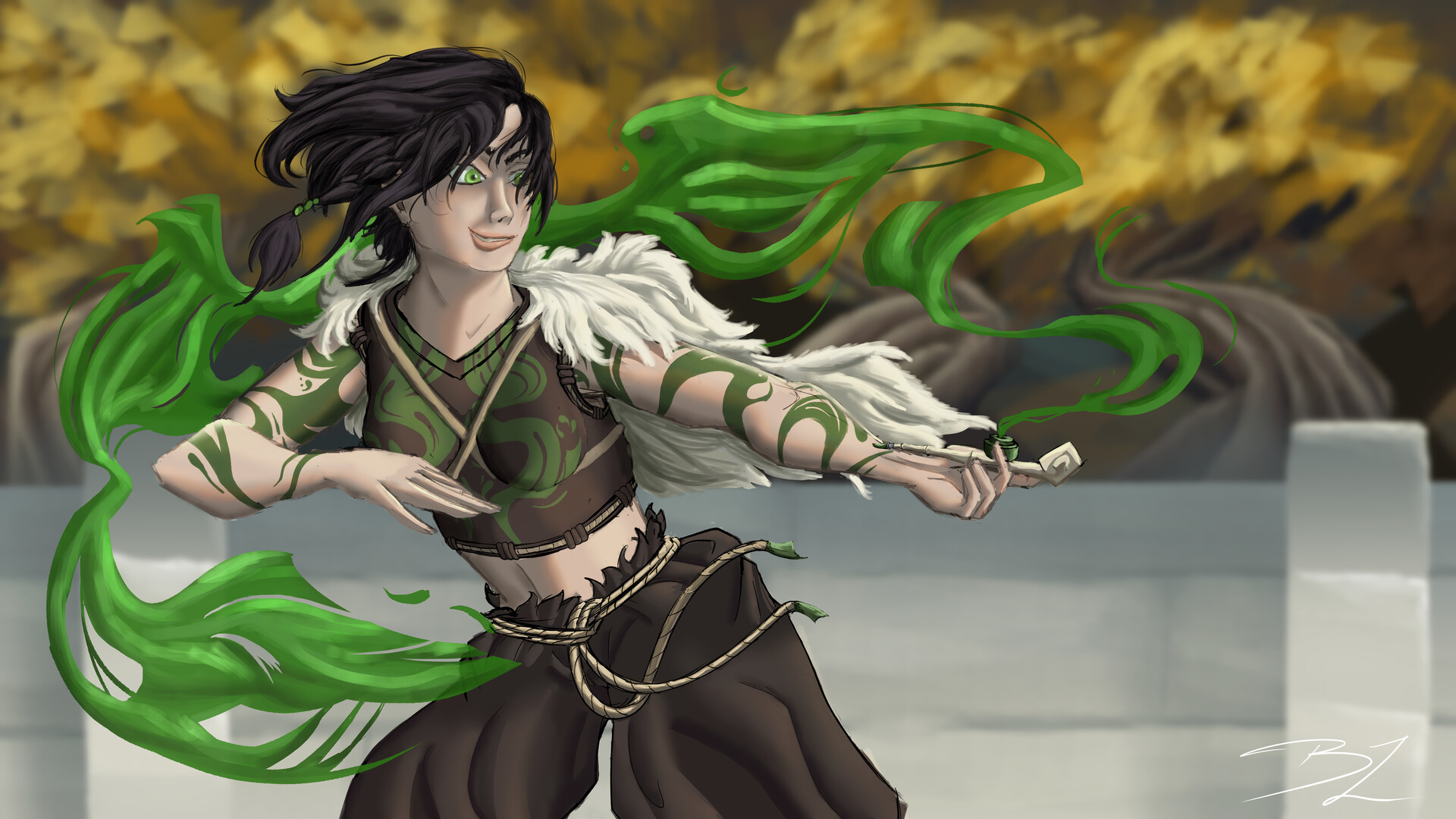 ArtStation - Aji Character Concept & Illustration