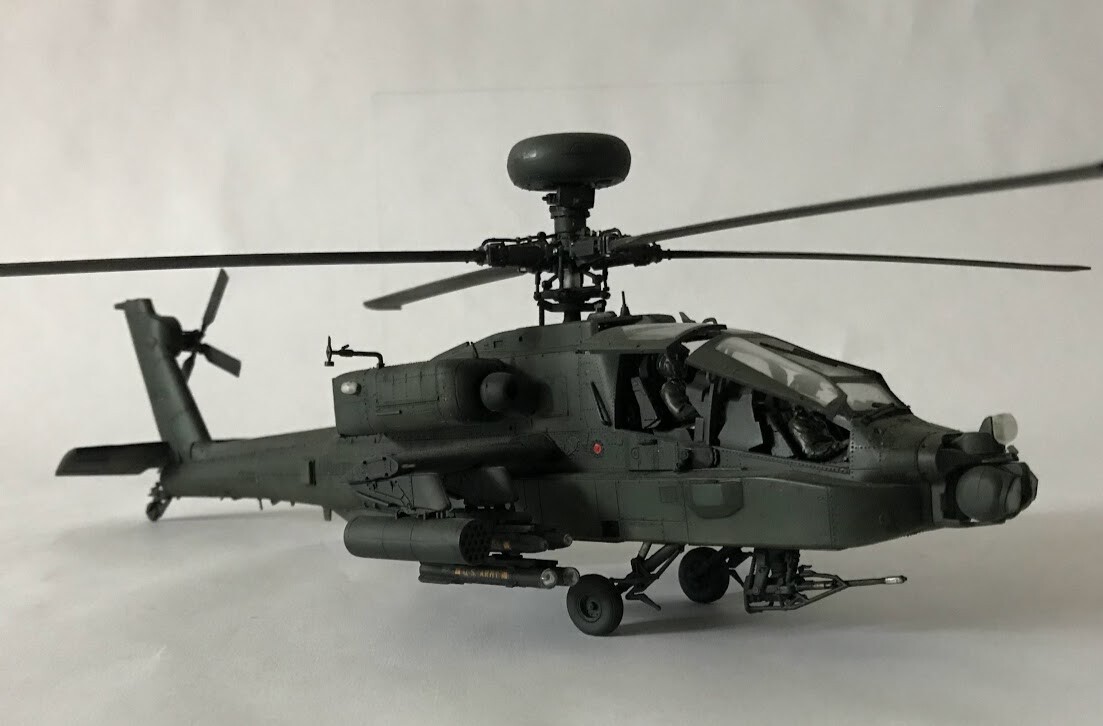 ArtStation - Apache AH-64 1:48 Scale Model