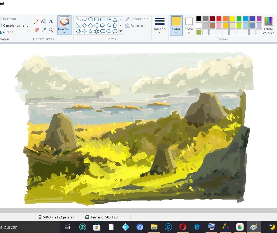 ArtStation - Concept in ms paint