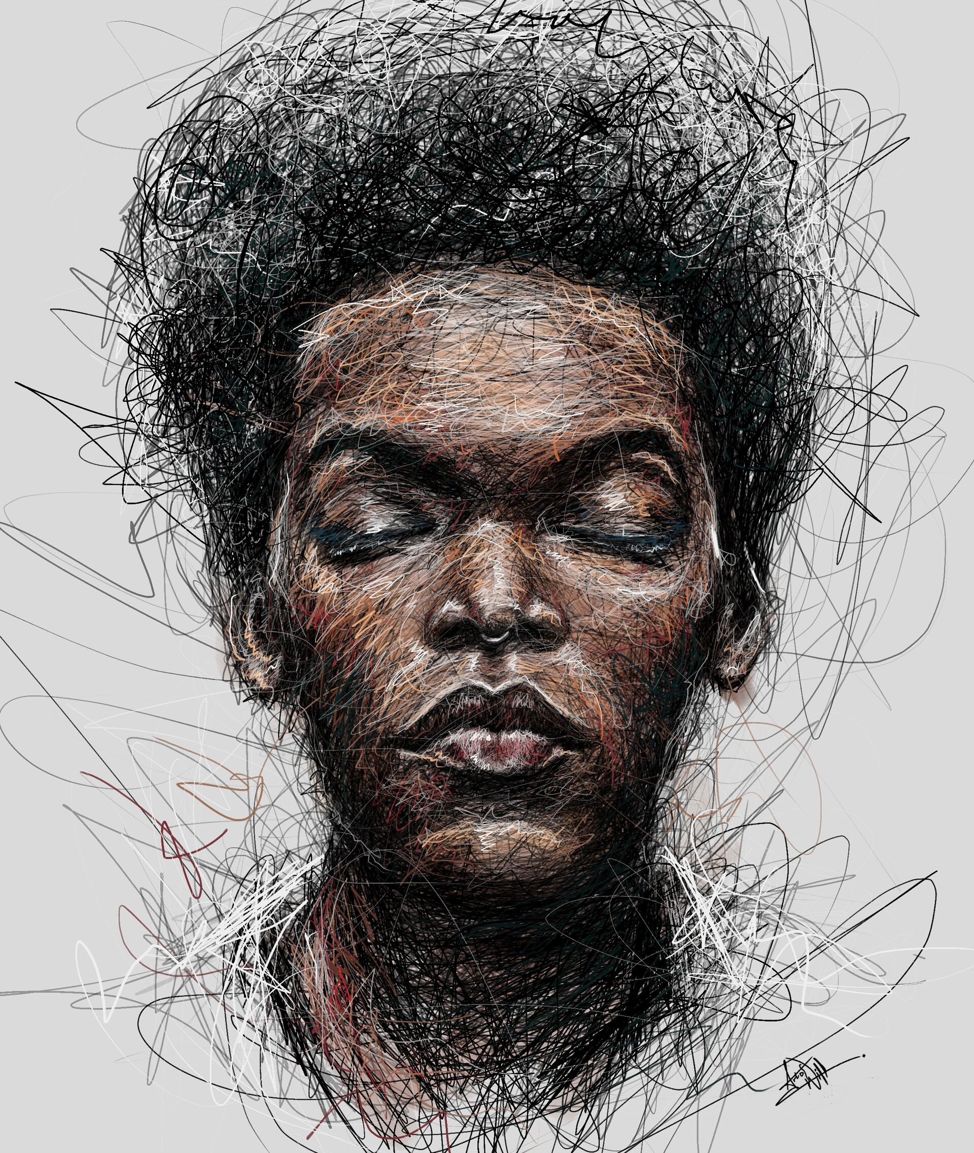 ArtStation - Scribble drawing