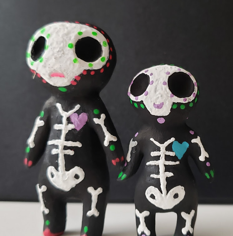 ArtStation - love skeleton: parent and baby version