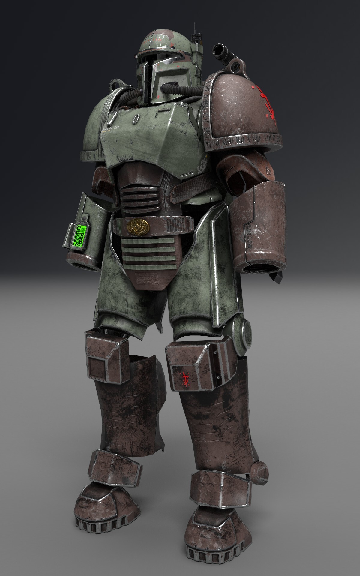 Dieselpunk Power Armor