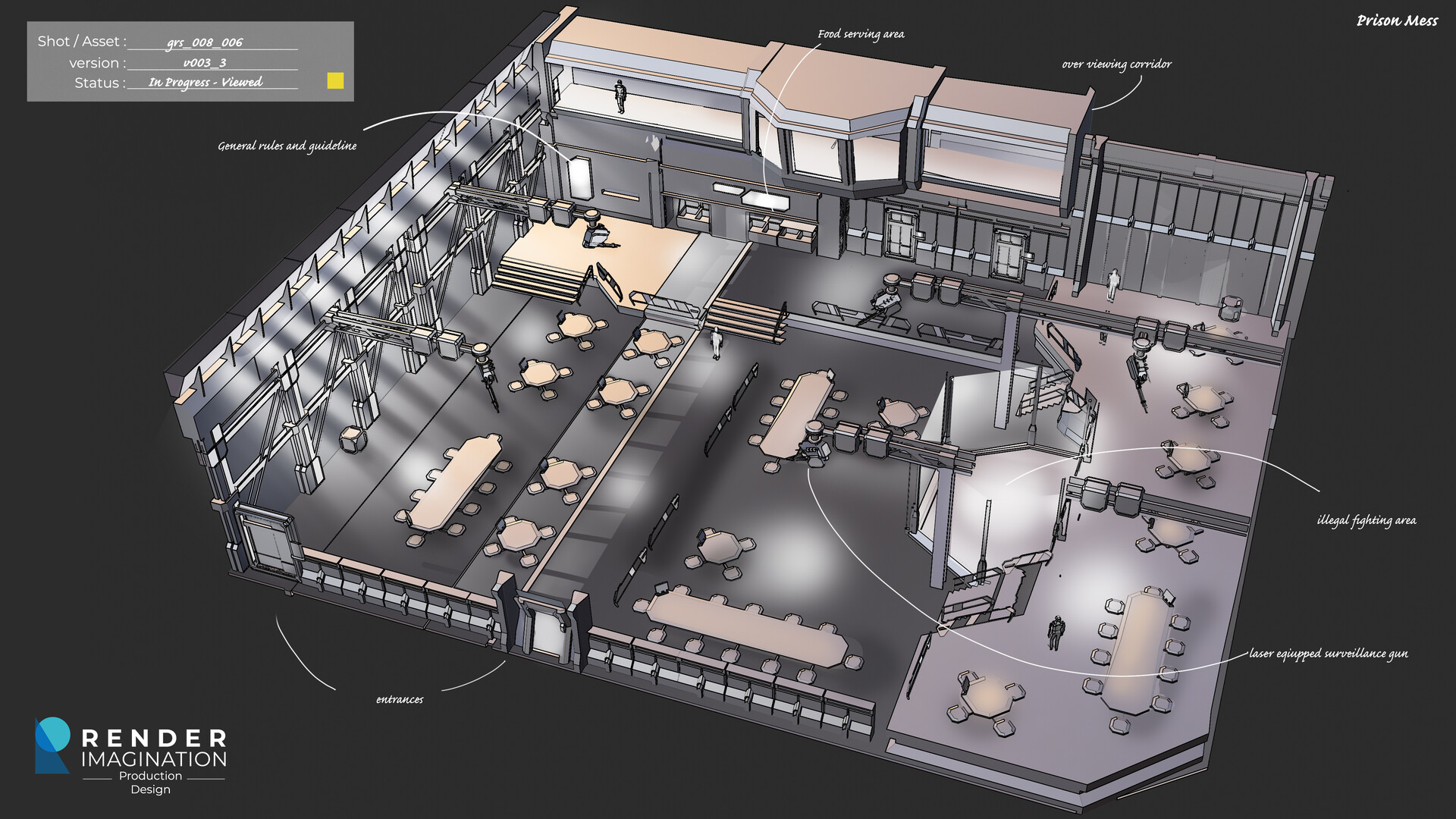 Kashyap Bhatt - The Cells, Halls and Canteen