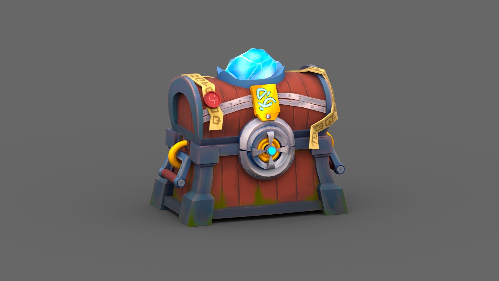 ArtStation - Stylized Chest - Concept Recreation