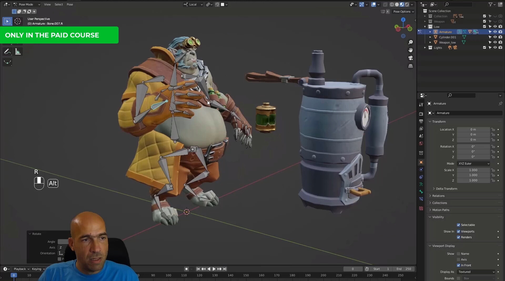 😃Nikolay Naydenov😃 - Create a commercial 3D Game Character in Blender course