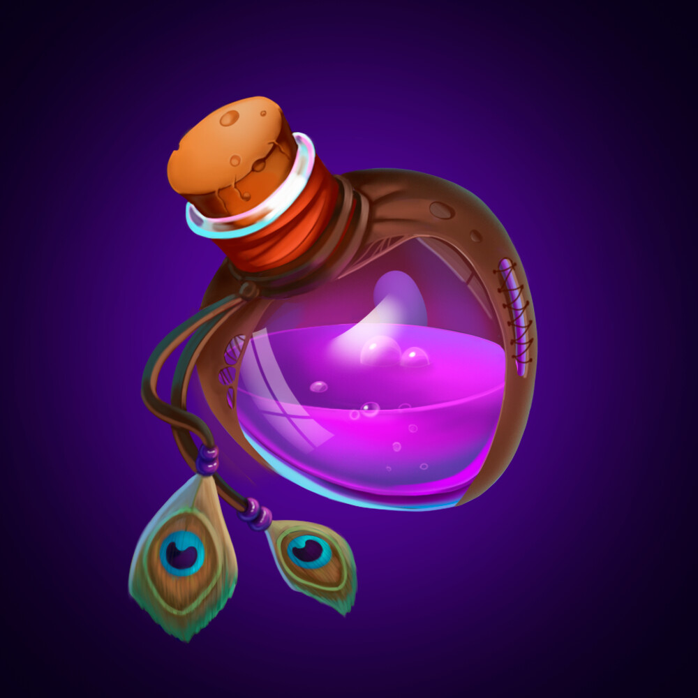 ArtStation - Magic bottle