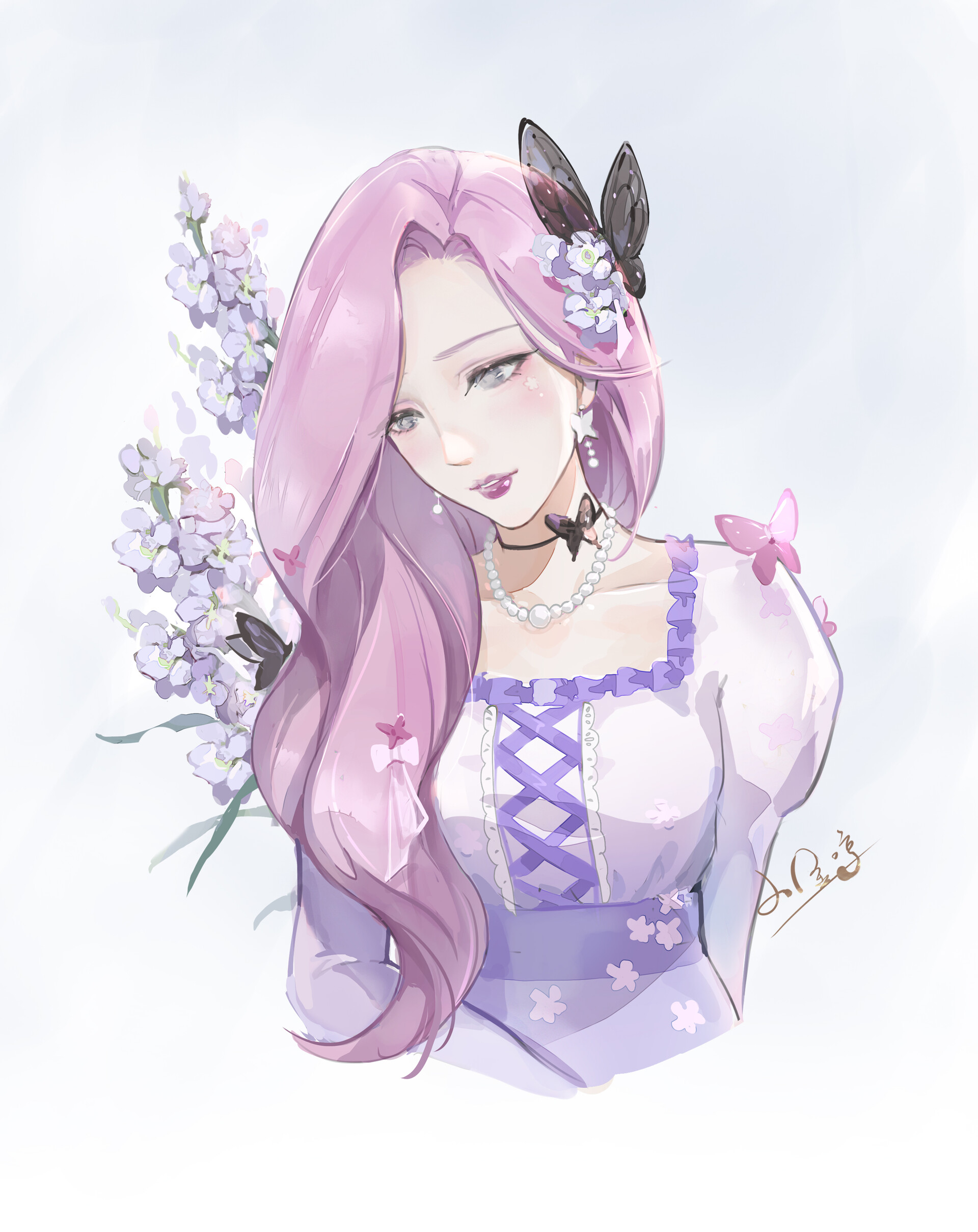ArtStation - Flower-Violets