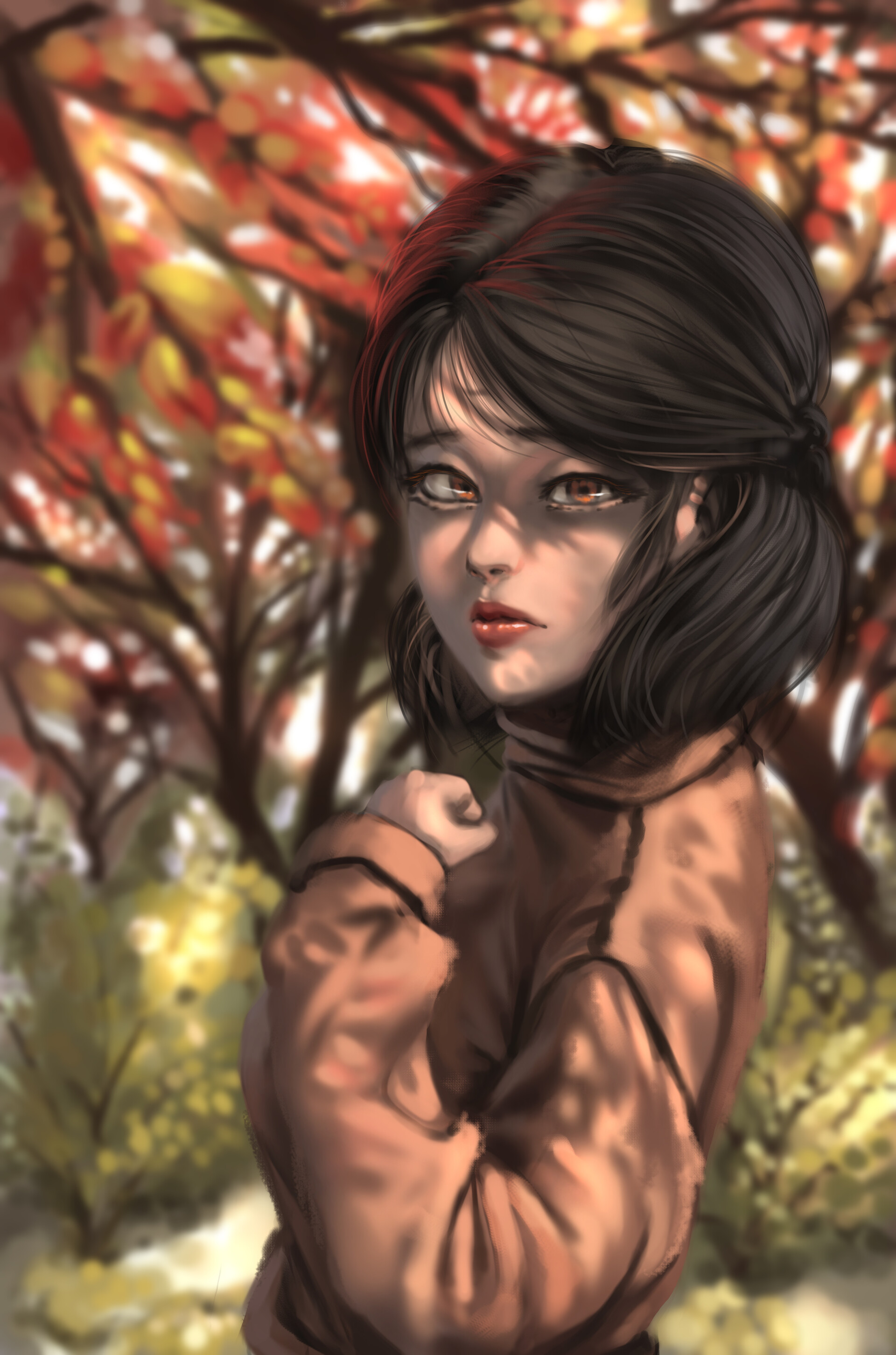 ArtStation - Autumn Girl 2
