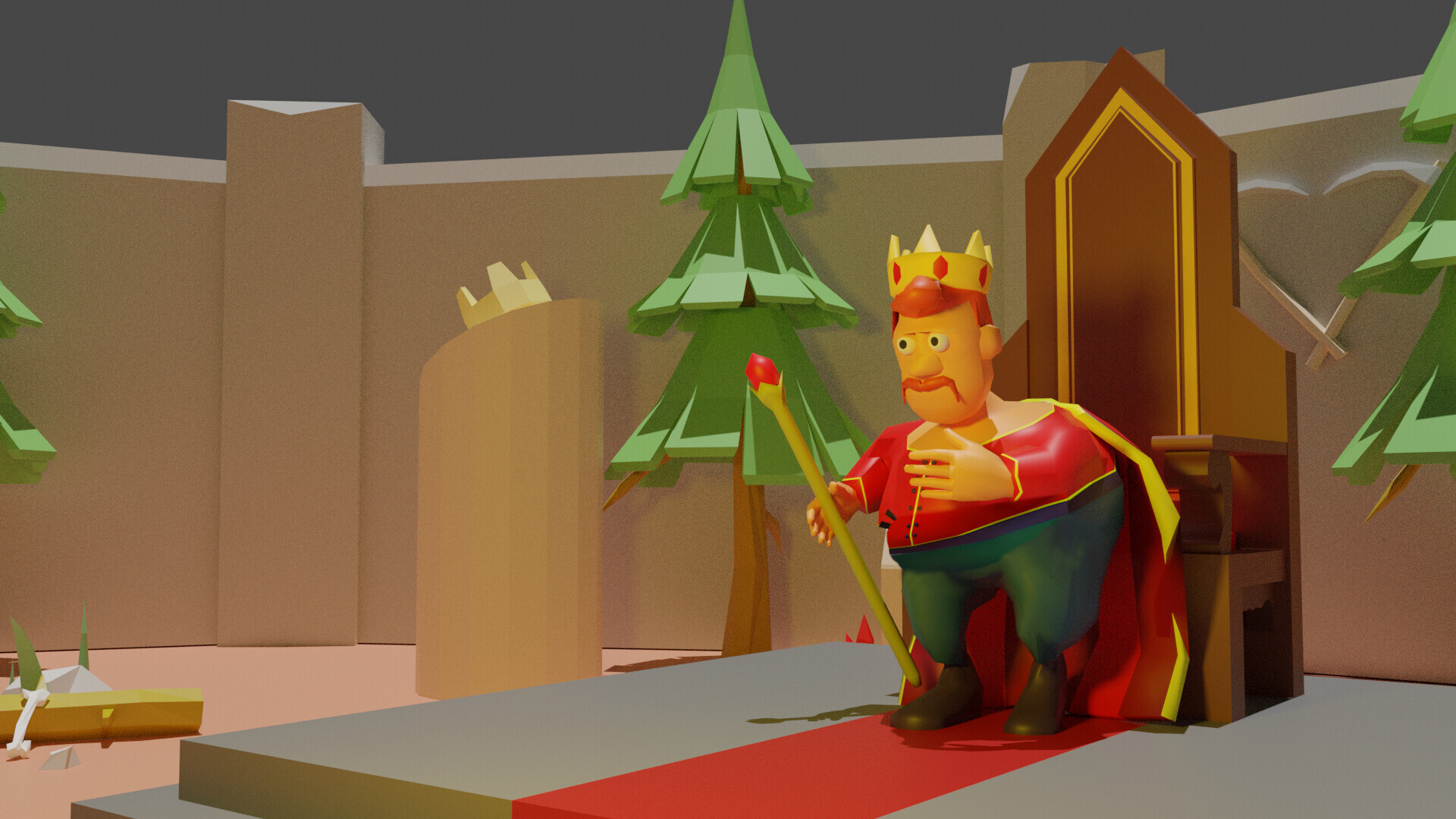 ArtStation - Fat King in the Desert