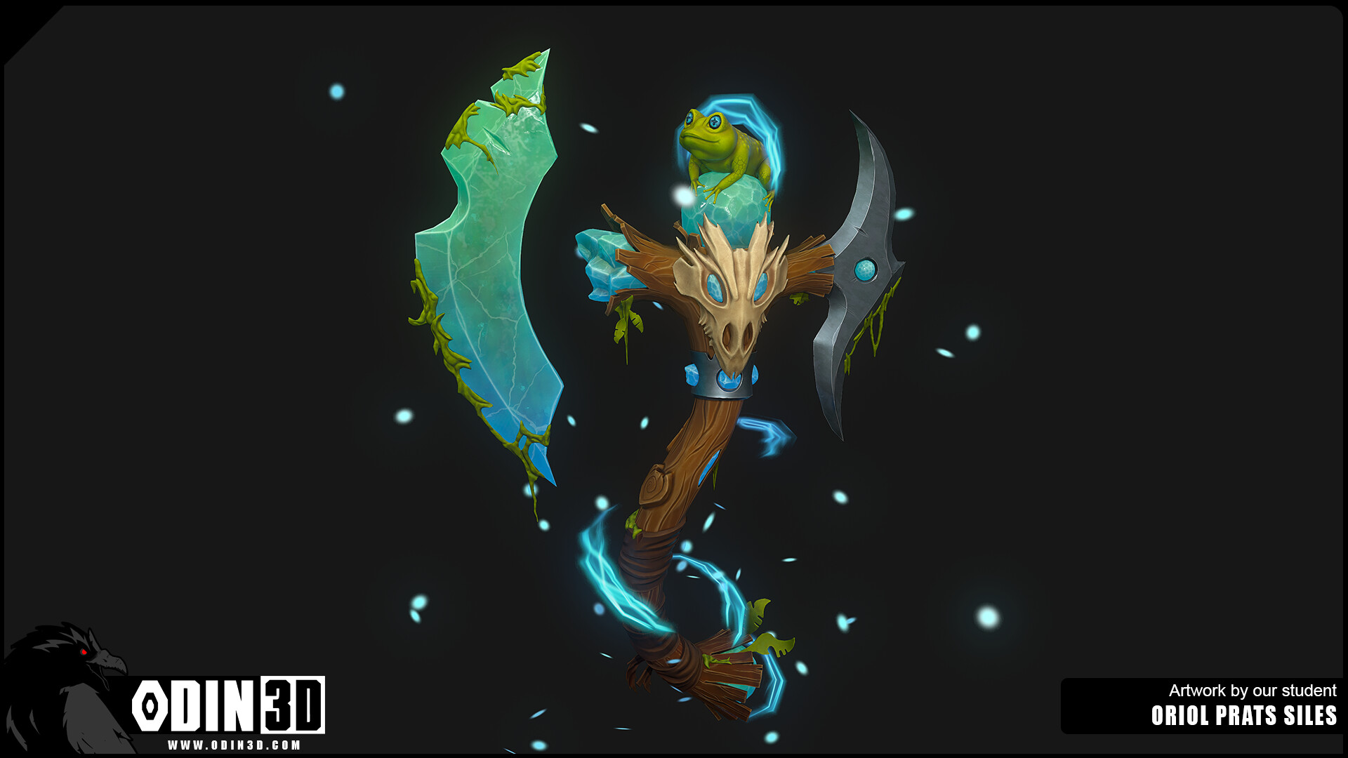 Odin3D Students - O3D | THE GREEN AXE | ORIOL PRATS SILES