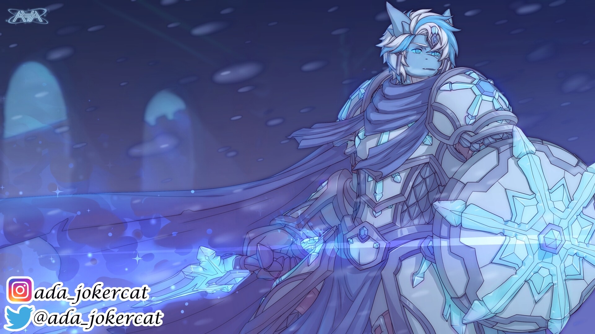 ArtStation - Leo Ice Knight Concept Art