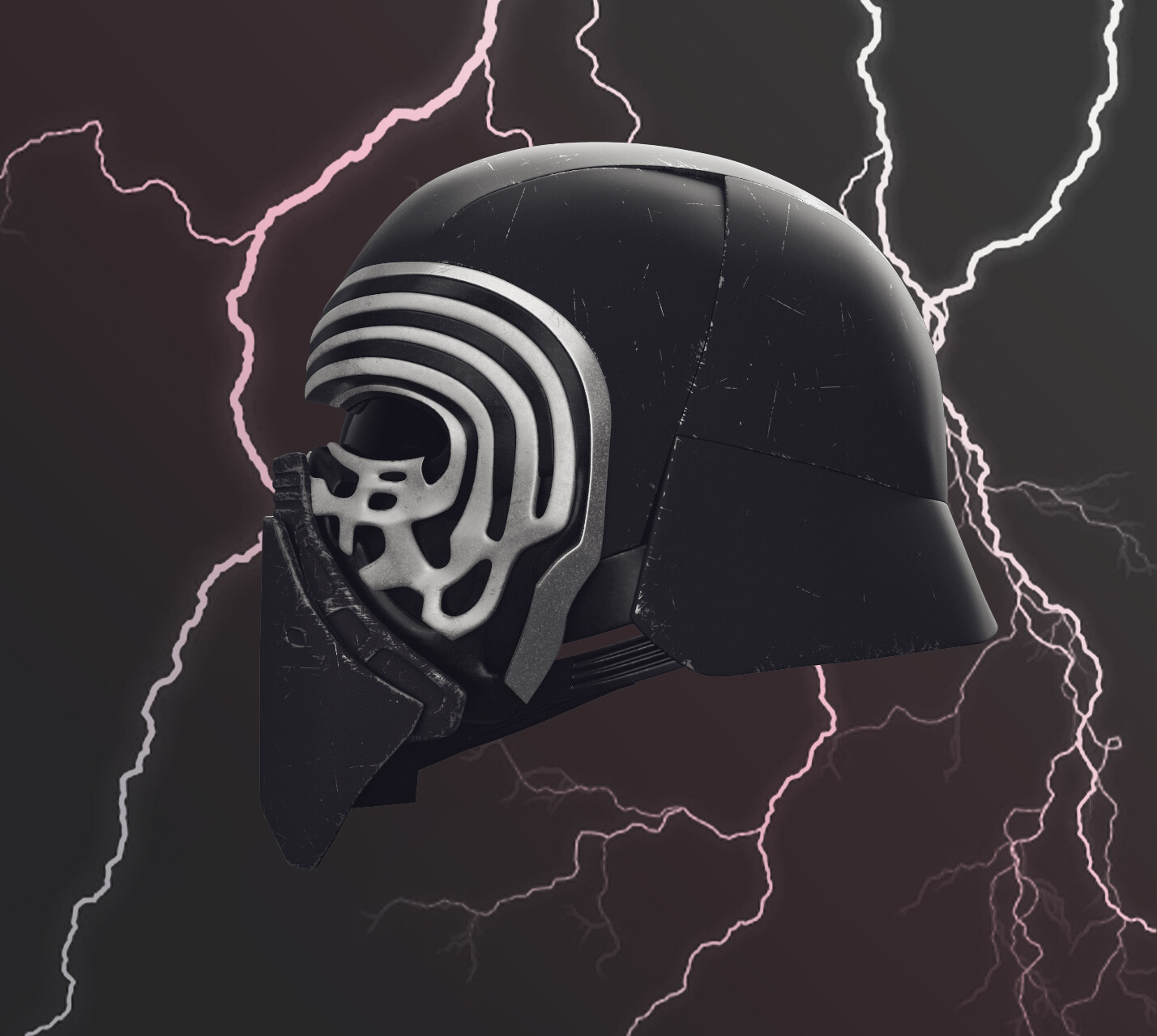 ArtStation - Kailo Ren Helmet