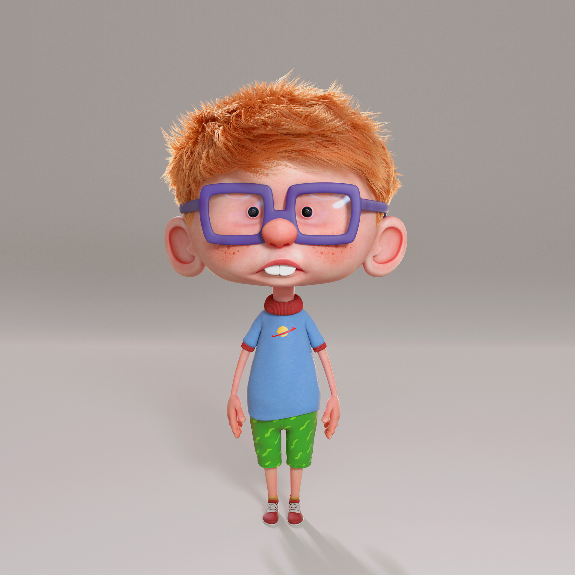 Chuckie Finster Redd ArtStation Chuckie Finster Rugrats