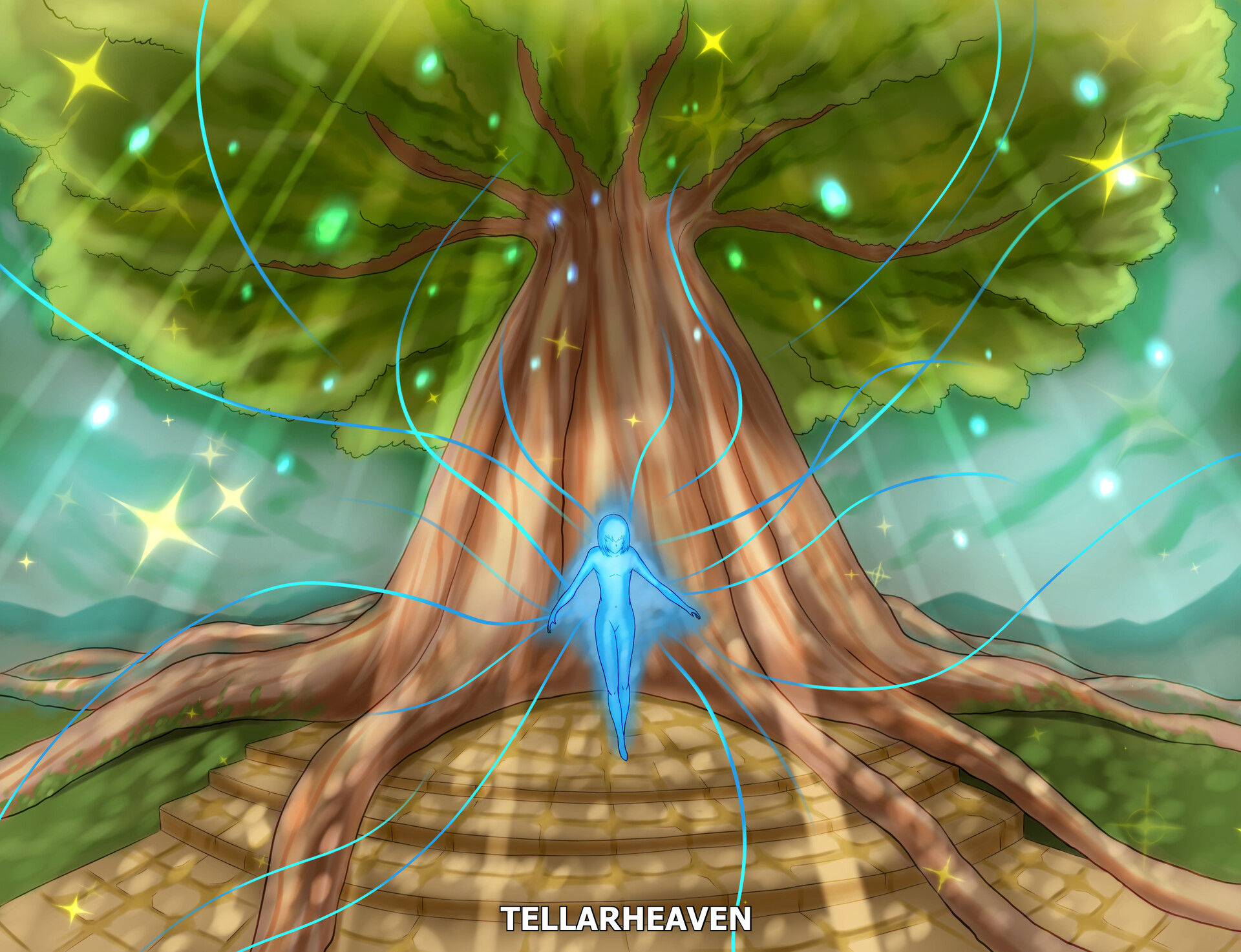 ArtStation - The sacred tree of eternity