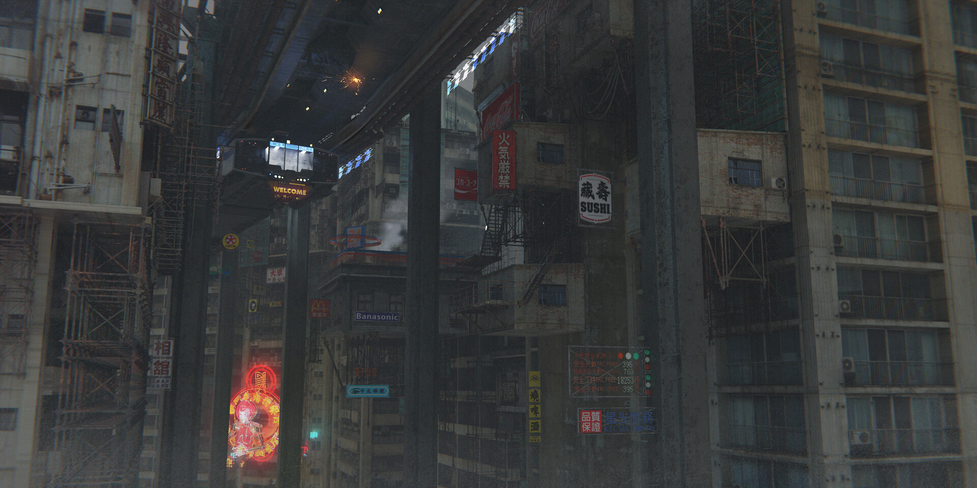 ArtStation - Sci fi Metro