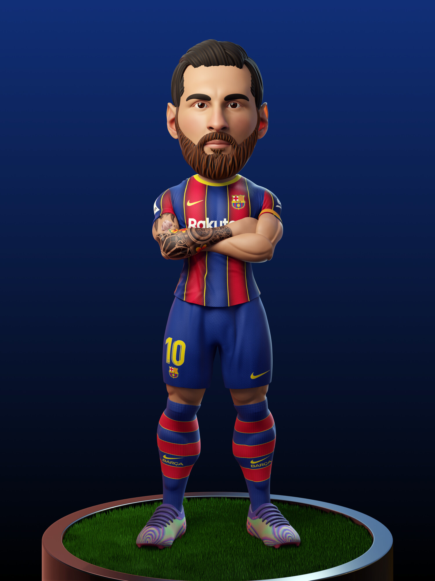ArtStation - Lionel Messi