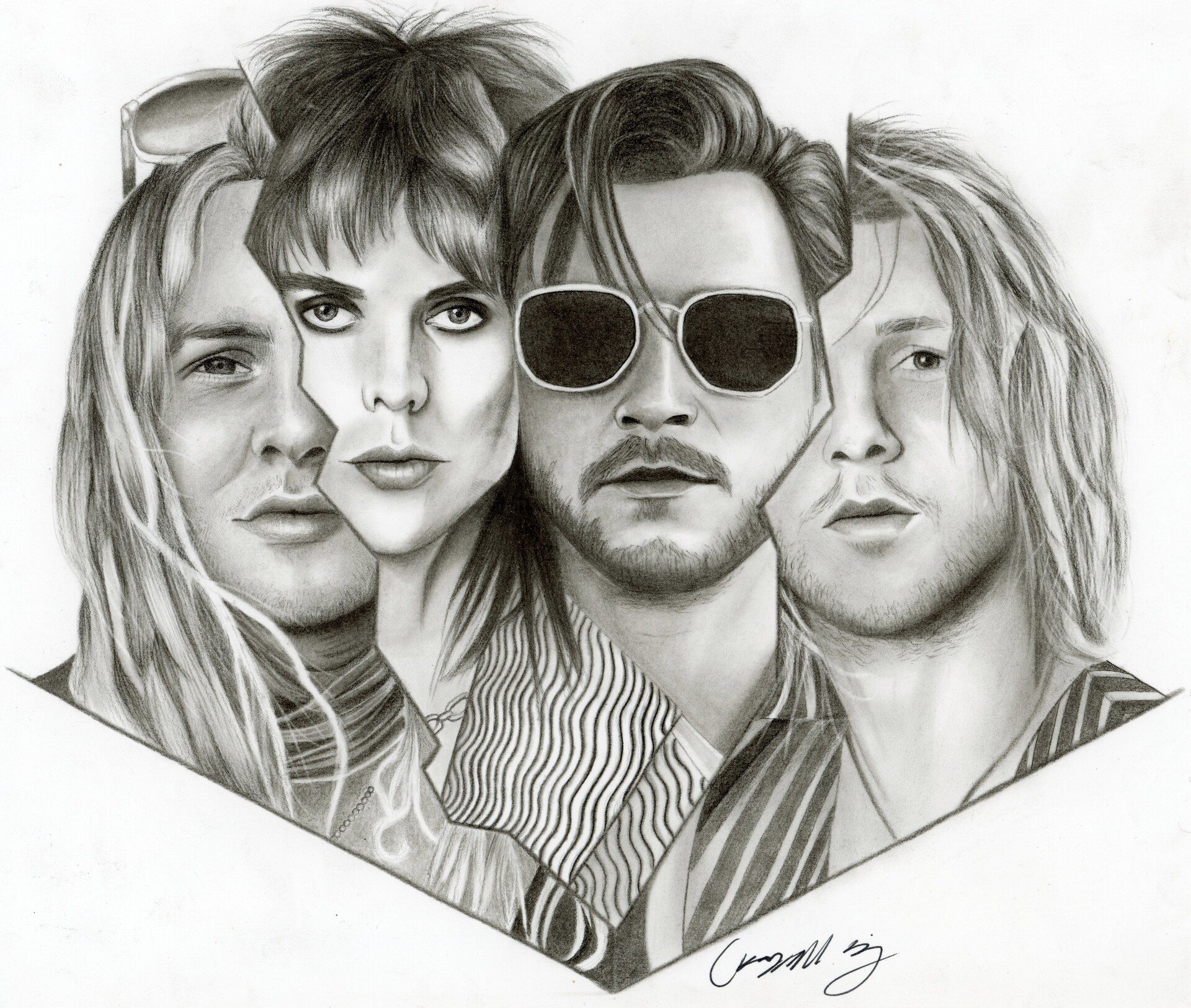 ArtStation - The Struts - Luke Spiller, Adam Slack, Jed Elliott, Gethin ...