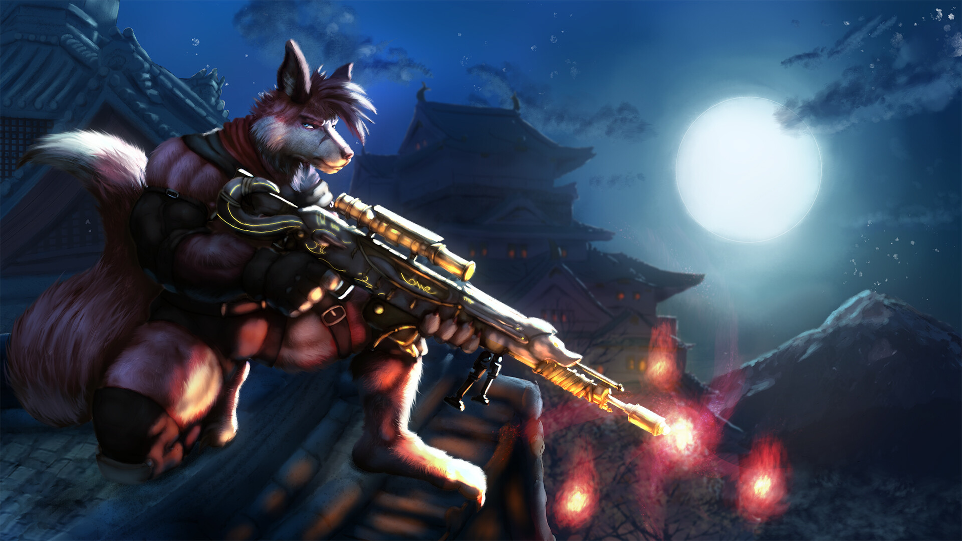 ArtStation - Sniper Fox