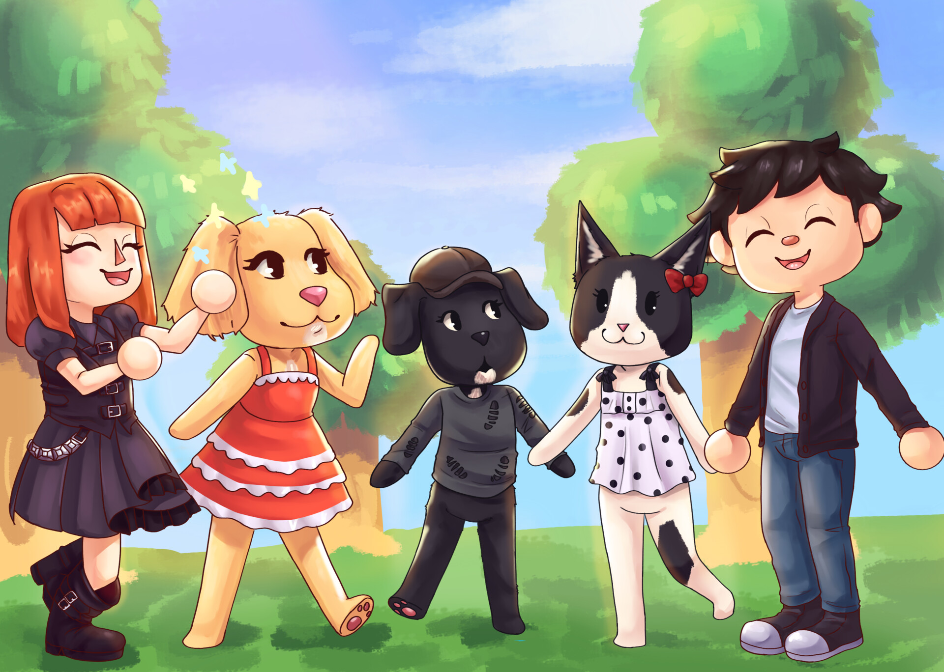 ArtStation - Animal Crossing Commissions