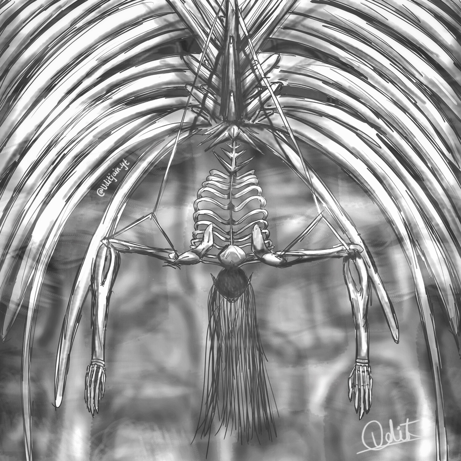 ArtStation - The Founding Titan Sketch