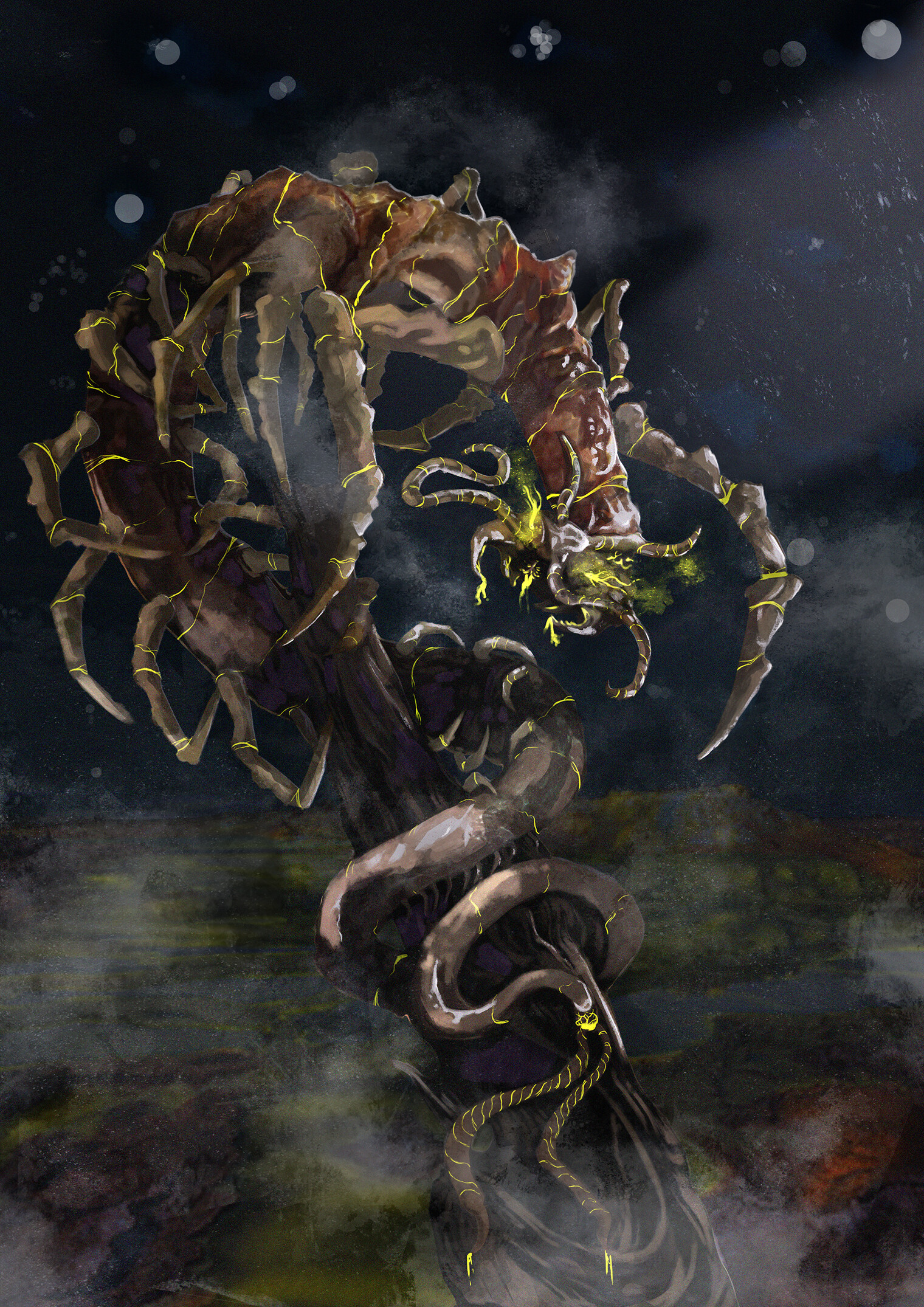 ArtStation - Scolopendra Monster