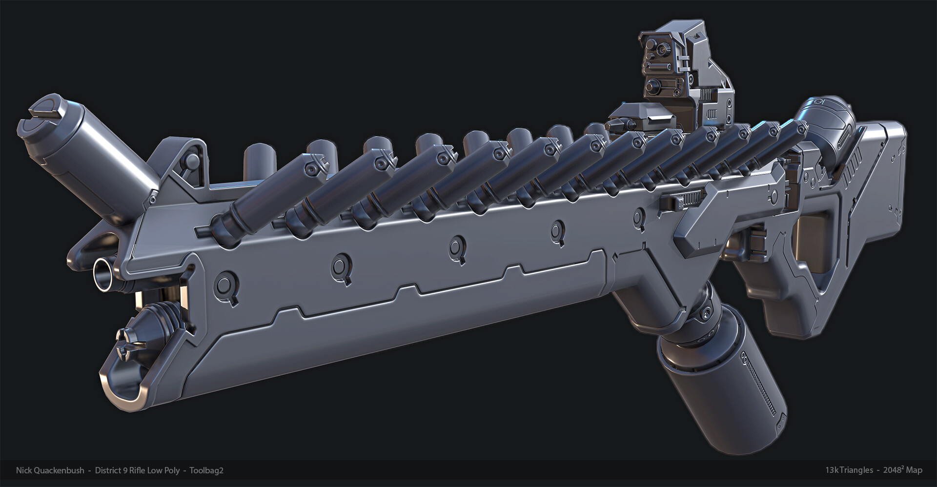 Nick Quackenbush - District 9 Mech and Weapons