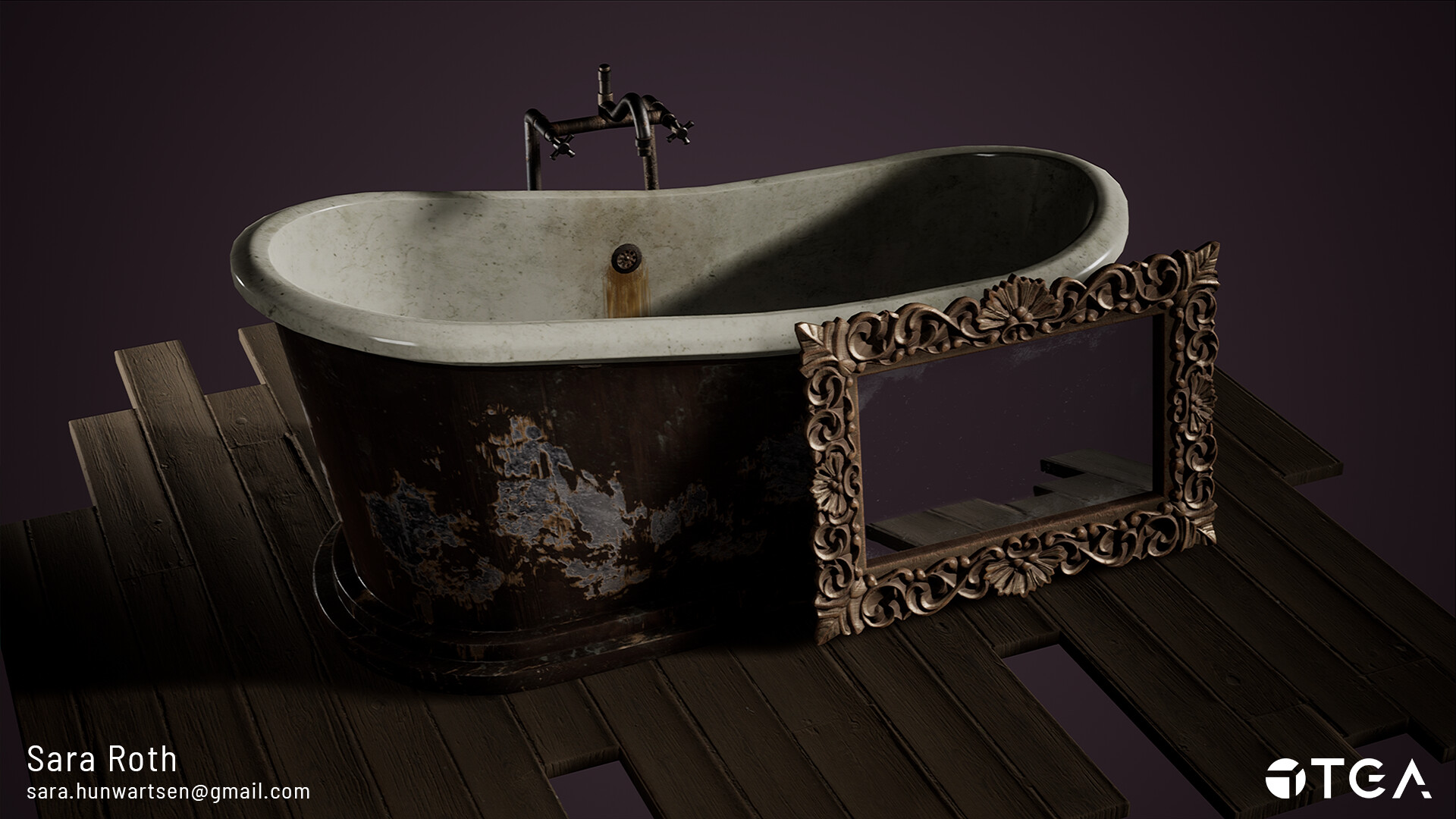ArtStation - The victorian bath