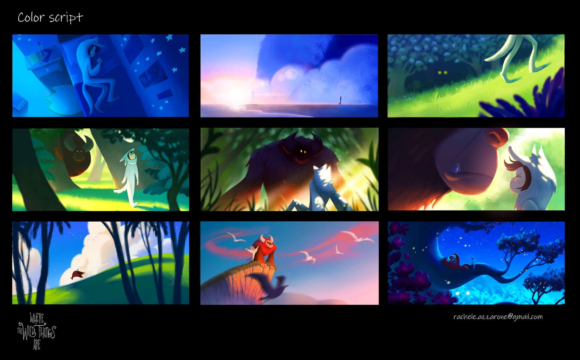 ArtStation - Color script