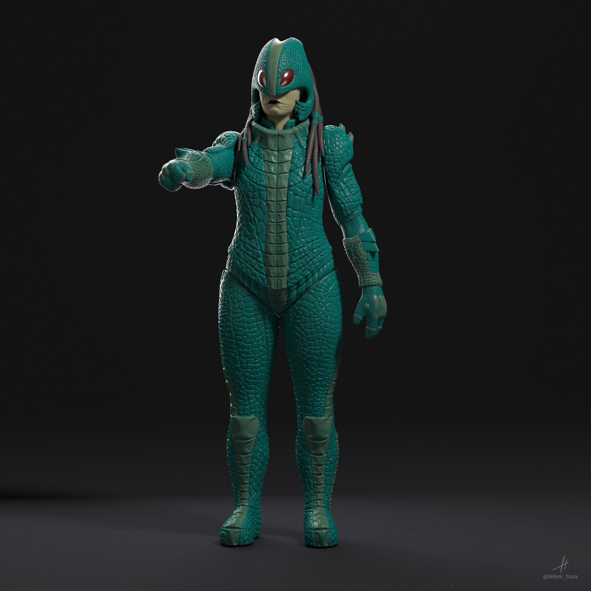 ArtStation - Iraxxa, the Empress of Mars (or Ice queen)