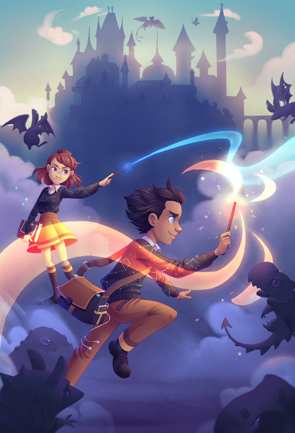 ArtStation - Spells & Secrets - Cover Artwork