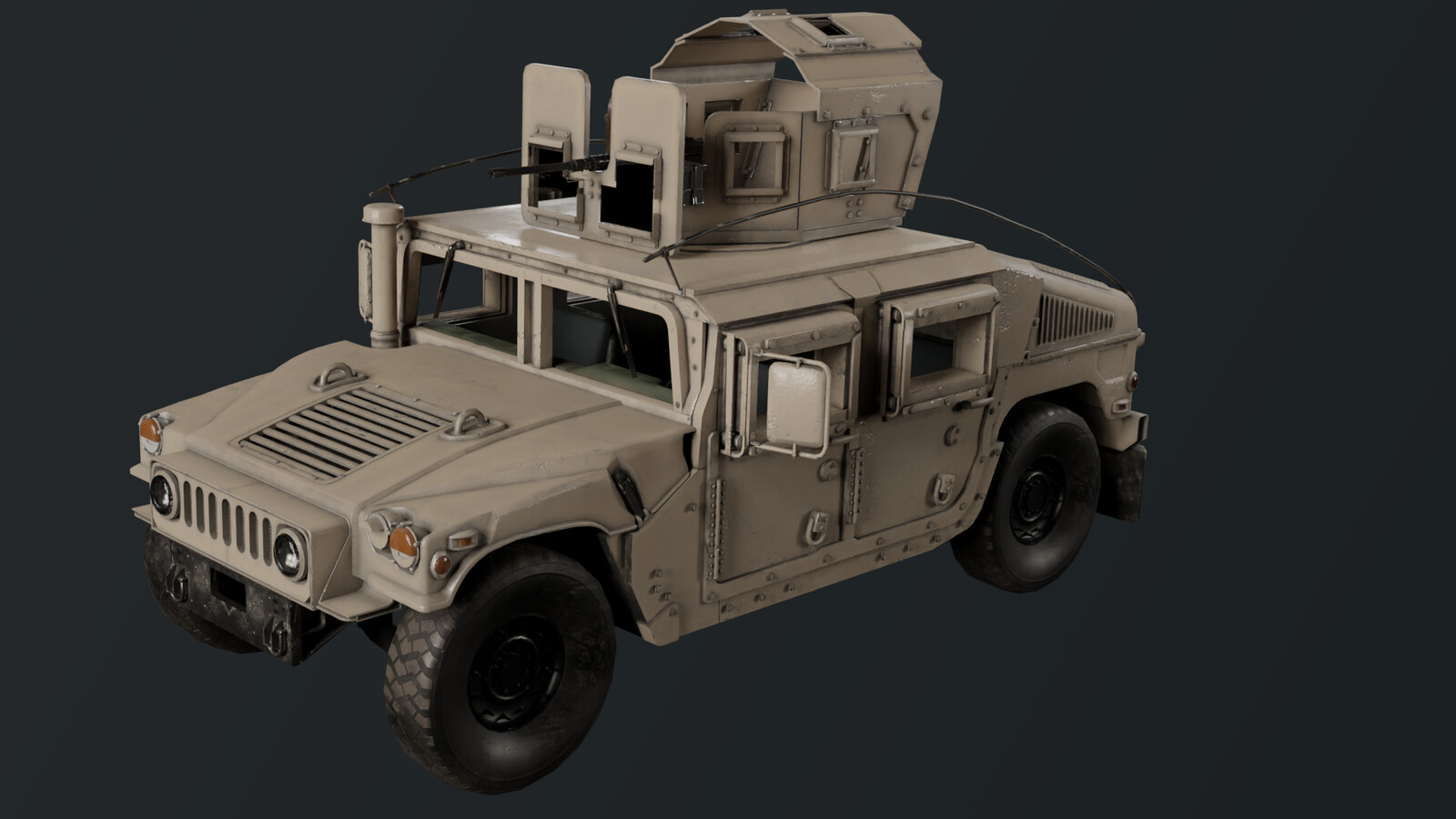 Wargate-St. - USMC Military Humvee ( HMMWV )