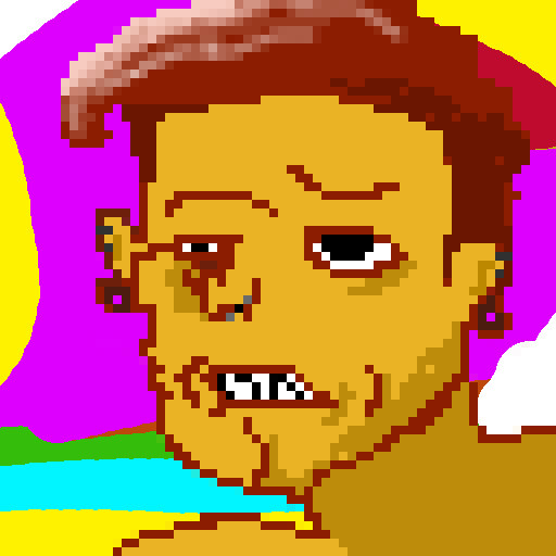 ArtStation - bacon hair dude