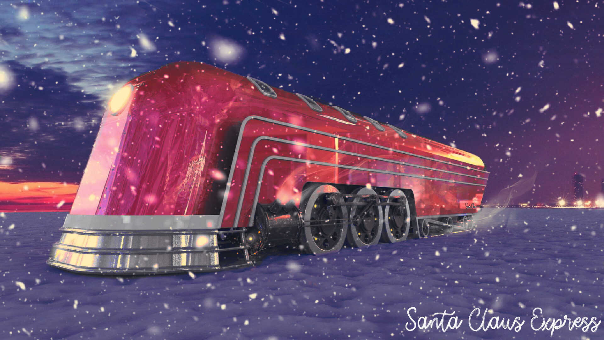 ArtStation - Santa Claus Express