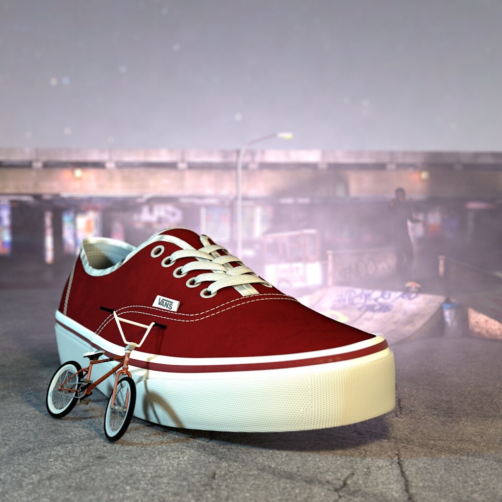 ArtStation - Vans off the wall