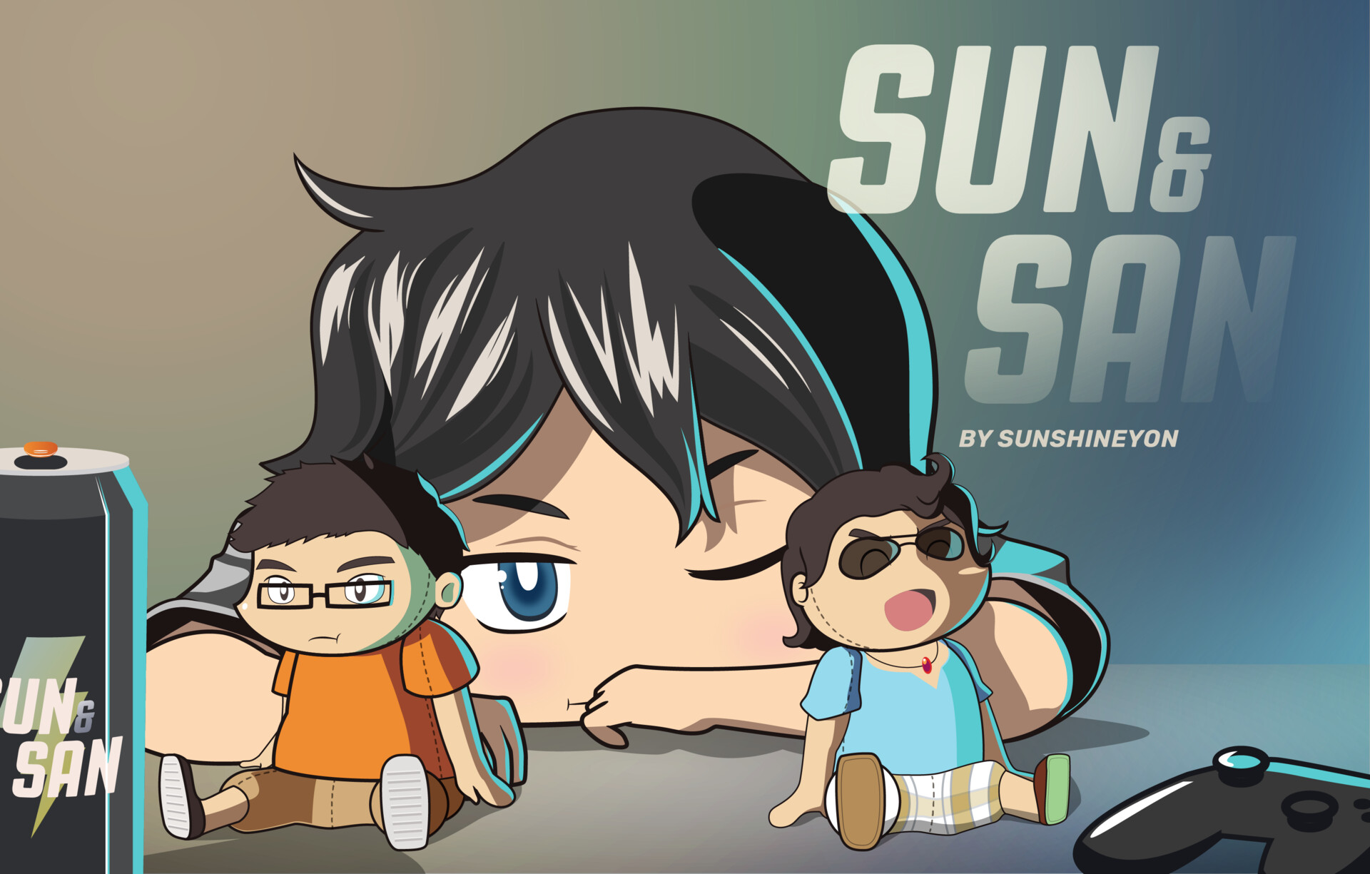 ArtStation - SUN and SAN