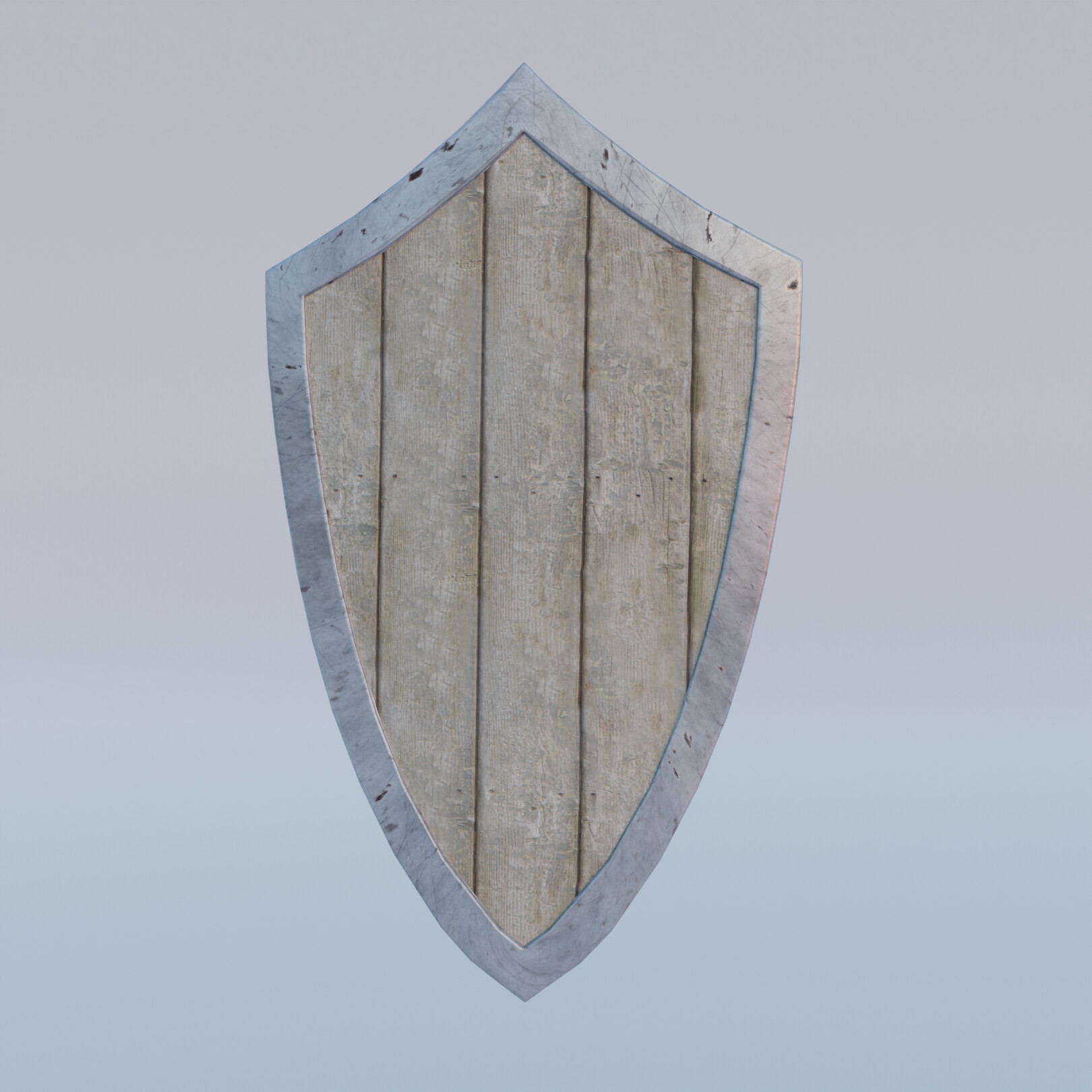 ArtStation - Old medieval shield
