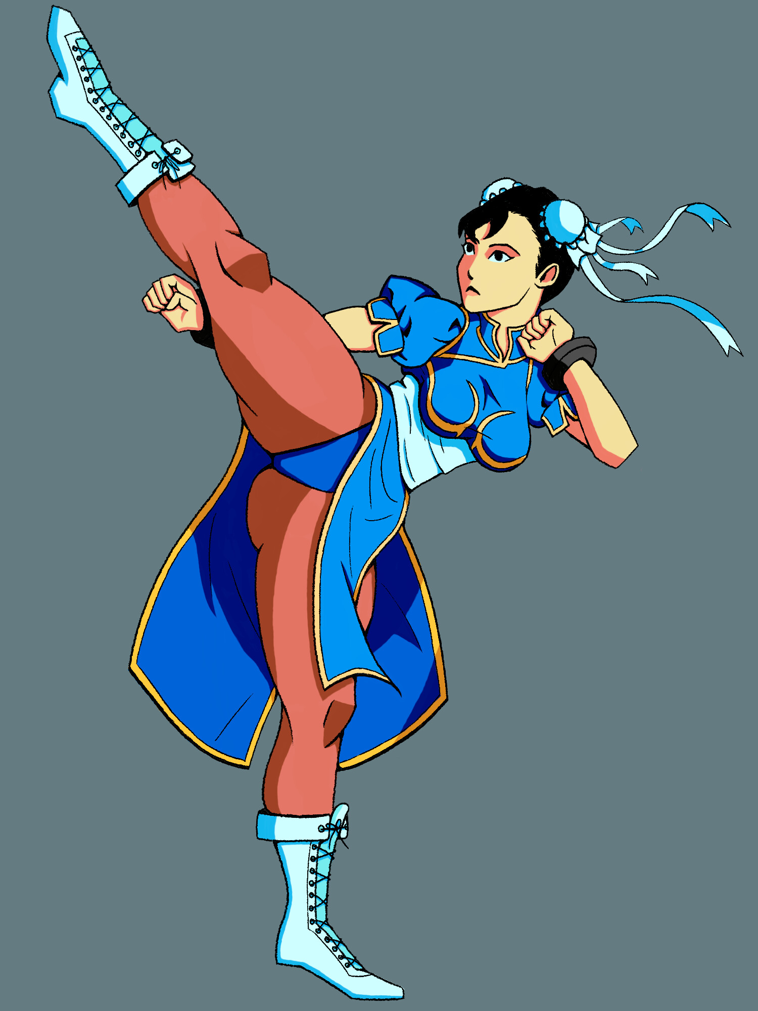 ArtStation - Chun-li fanart