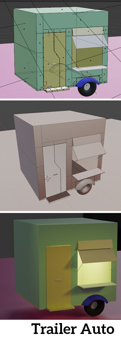 ArtStation - Trailer Auto