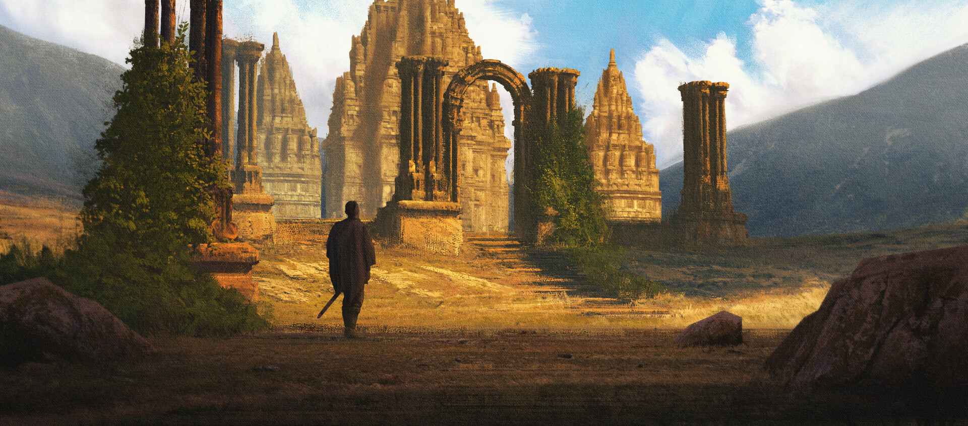 ArtStation - Just an ancient temple