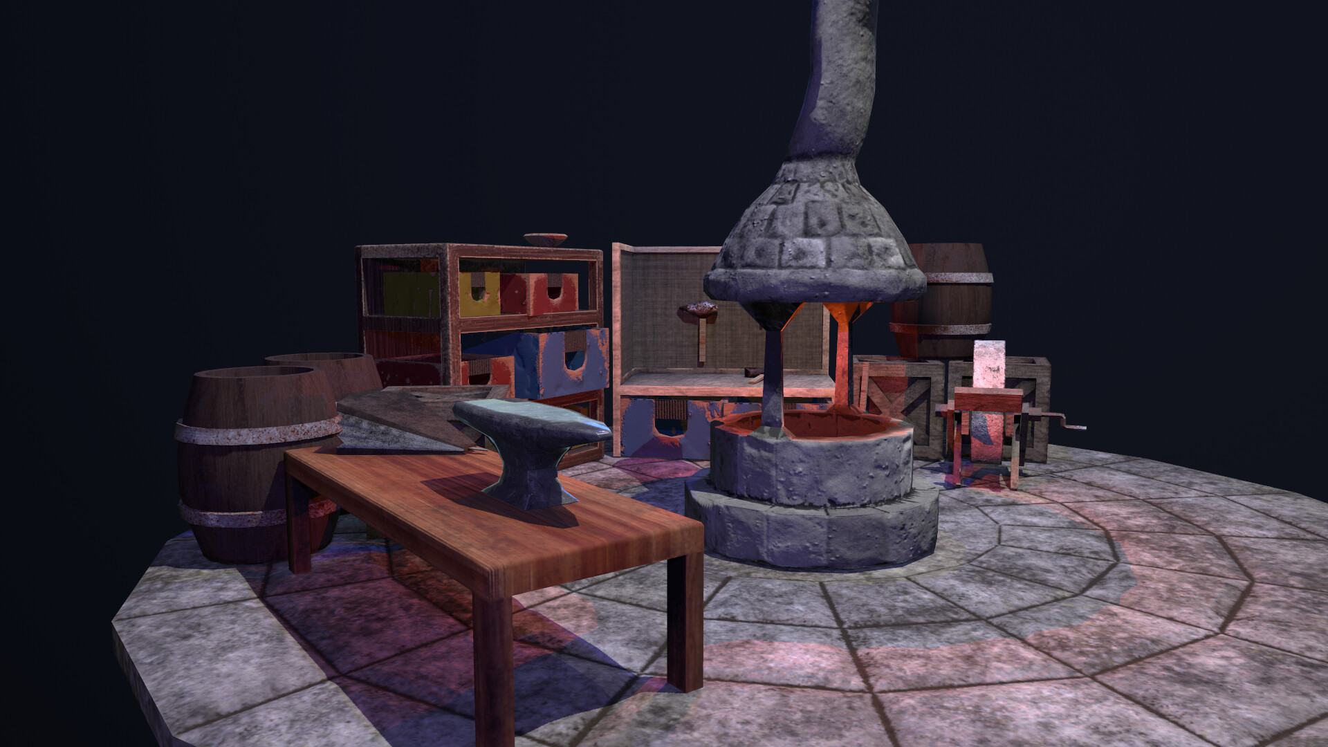 ArtStation - Forge 3D model