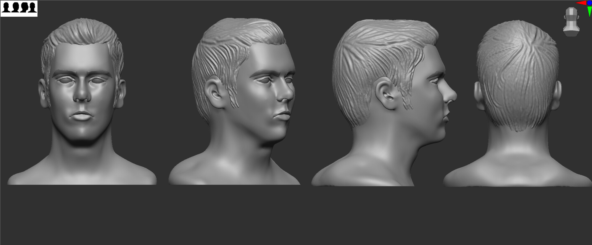 ArtStation - 3D MODEL MALE