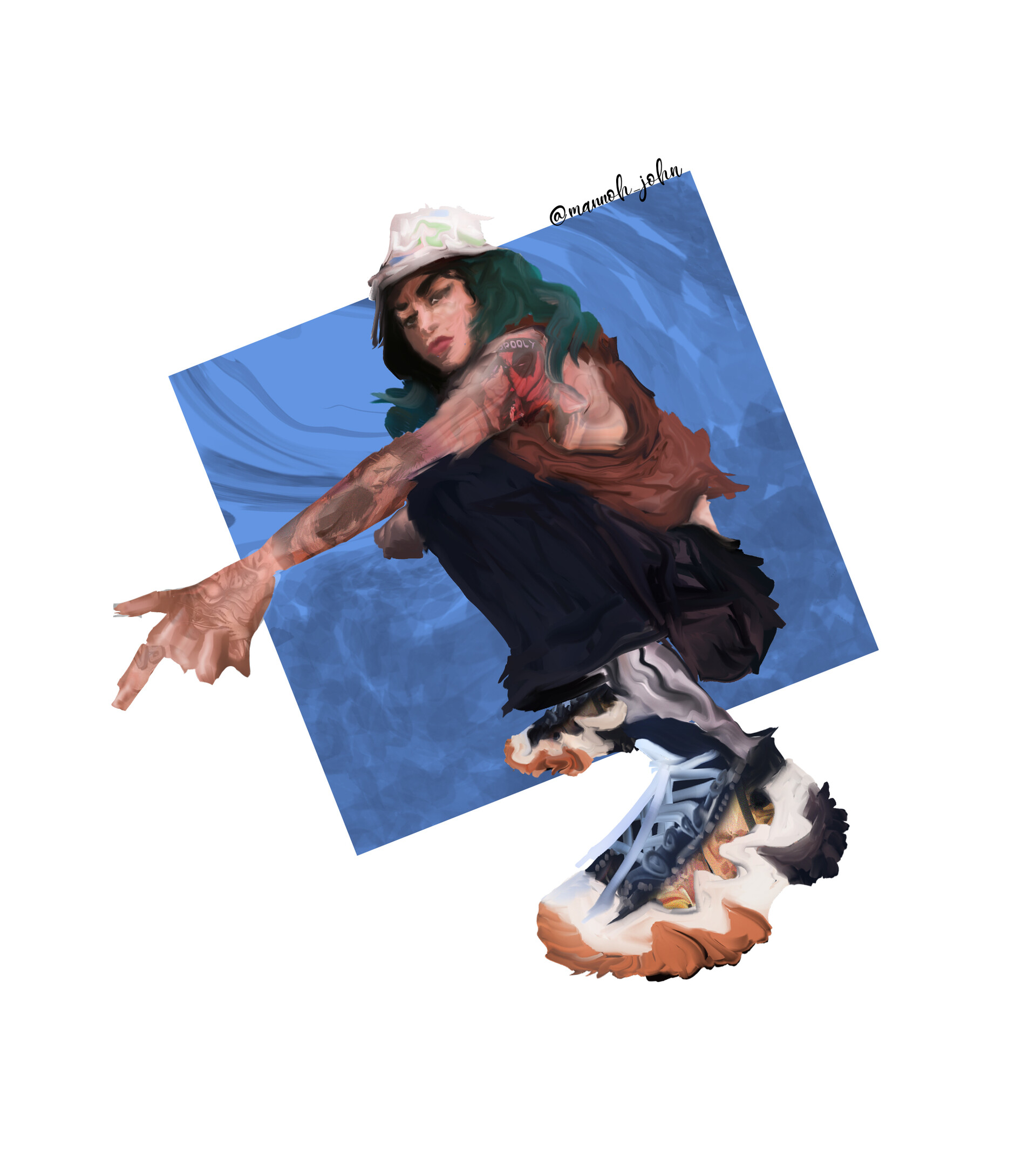 ArtStation - Blue star