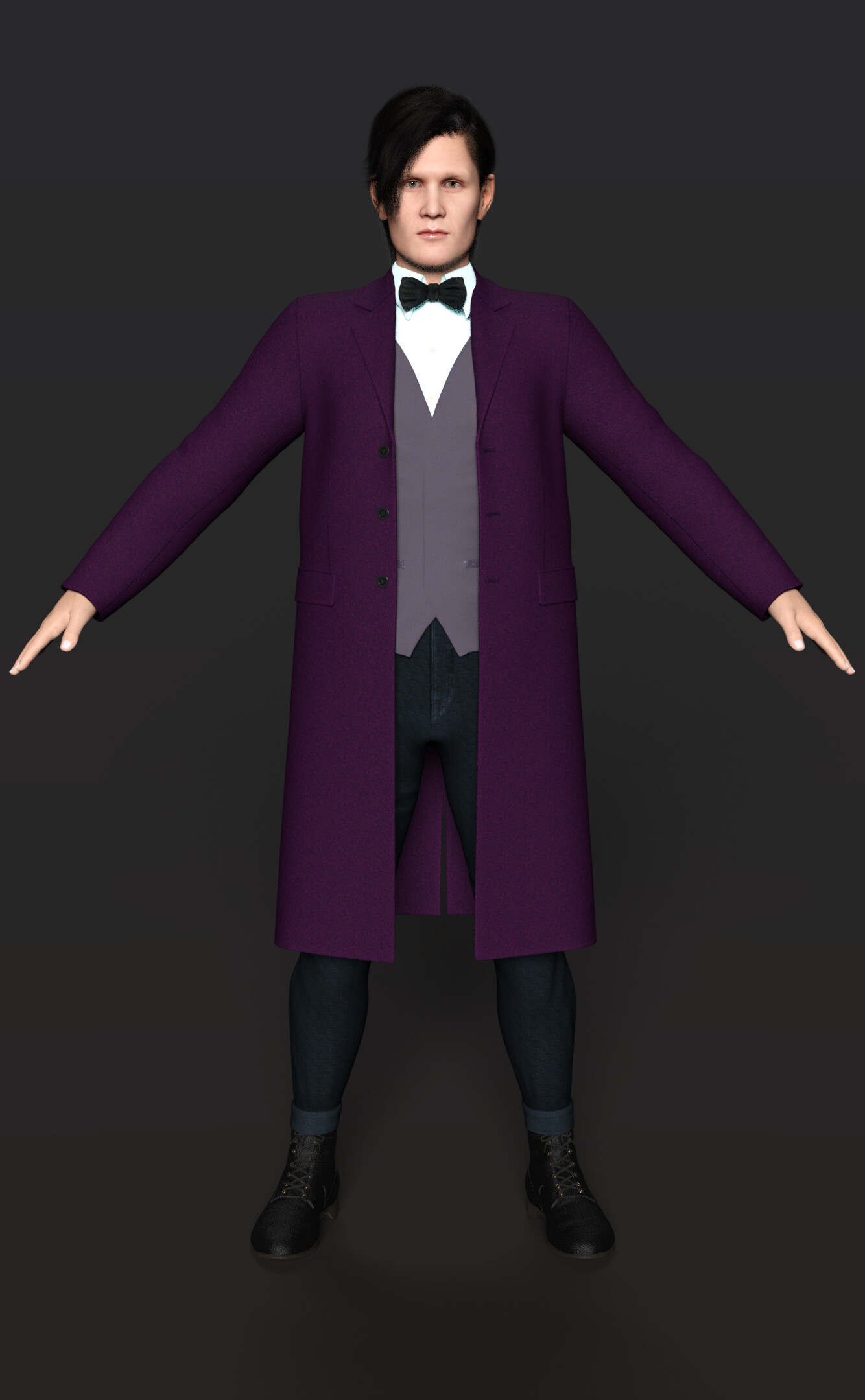Eleventh Doctor Outfit Purple