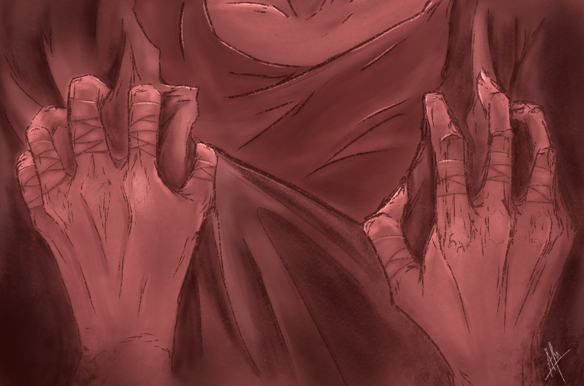 ArtStation - Hand rendering