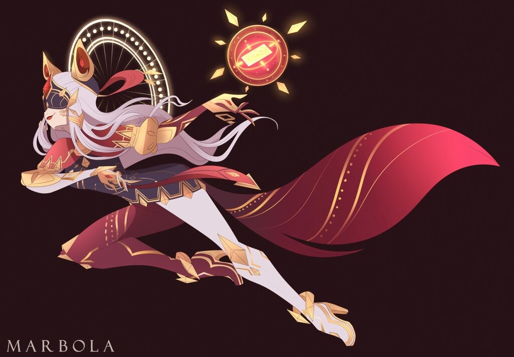 ArtStation - Arcana Ahri