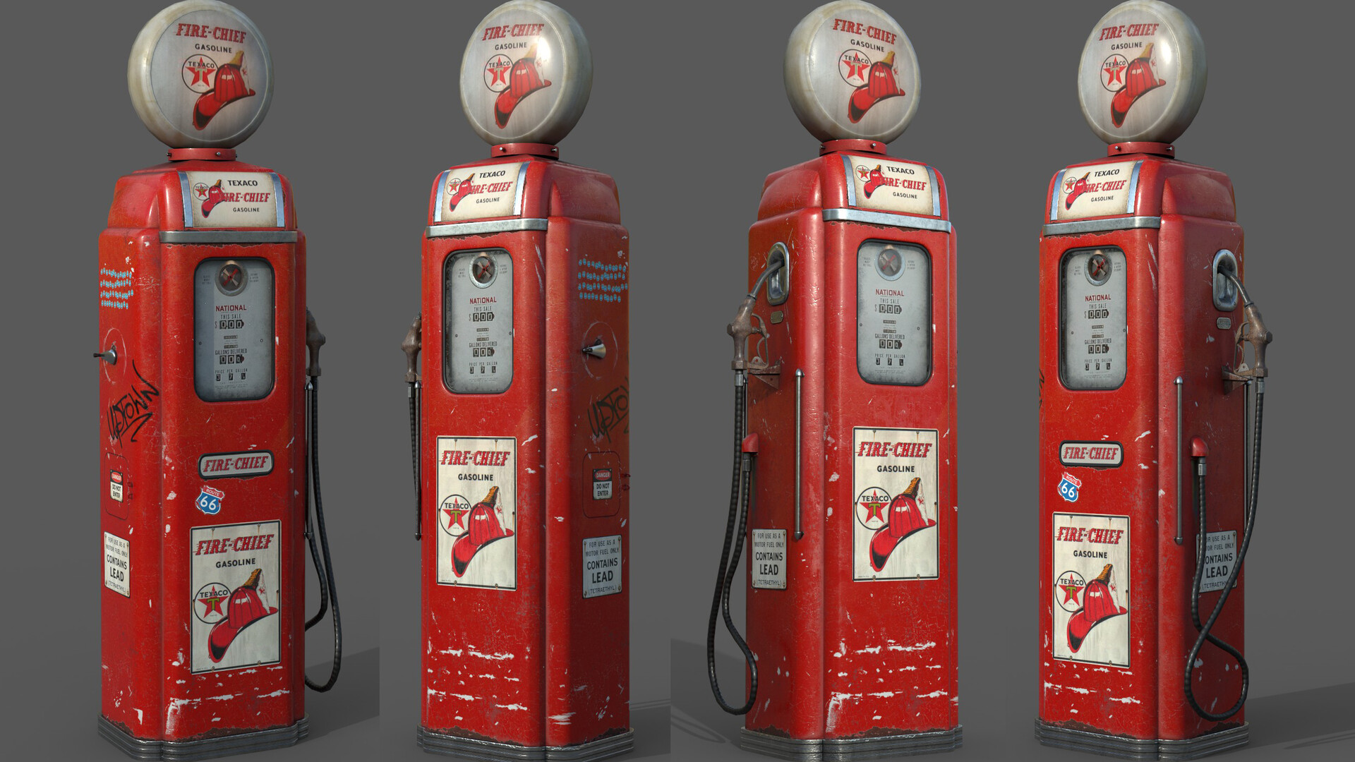 ArtStation - Gas Pump