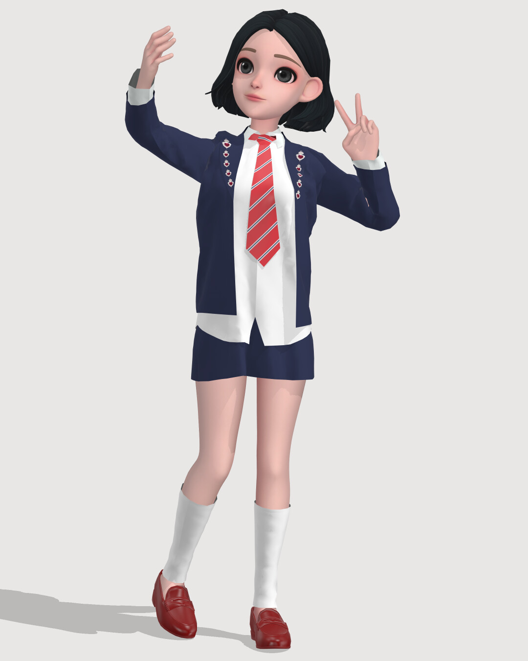 ArtStation - Outfit of GAEUL (#IVE) in #LOVEDIVE