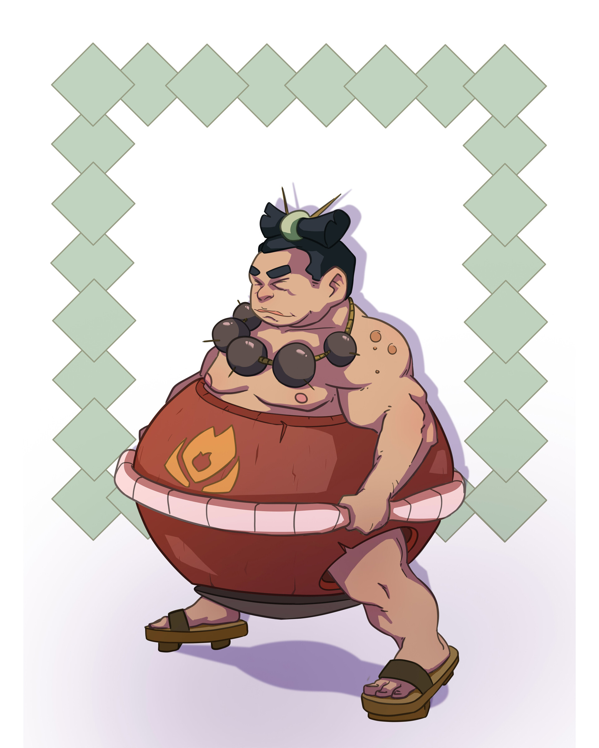 ArtStation - Sumo bomber